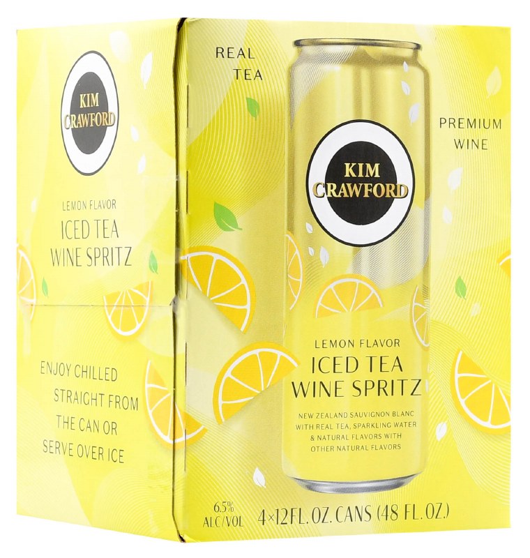 Kim Crawford Lemon Iced Tea Seltzer 4pk 12oz Can - Legacy Wine and Spirits