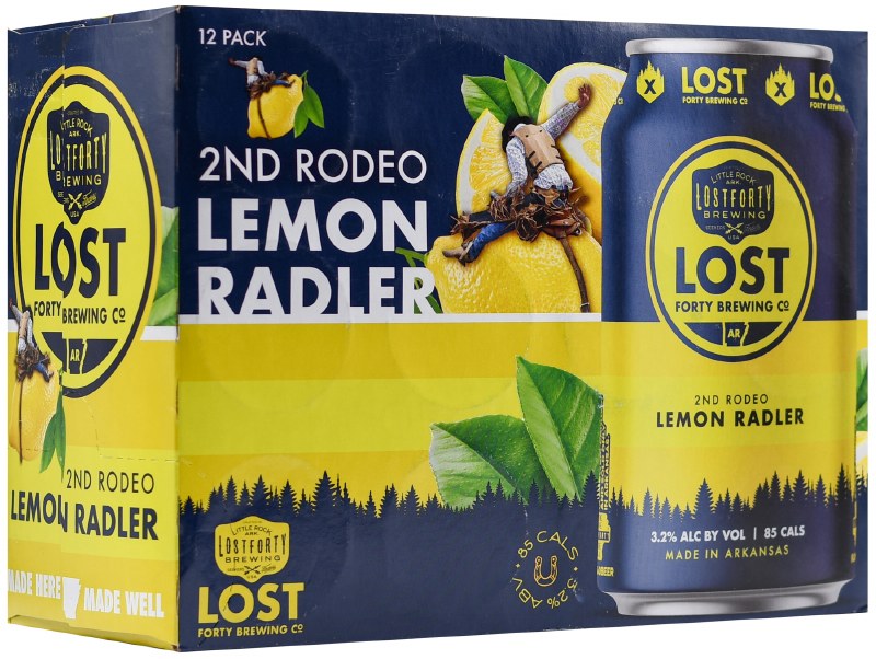 Lost 40 2nd Rodeo Lemon Radler 12pk 12oz Can - Legacy Wine and Spirits