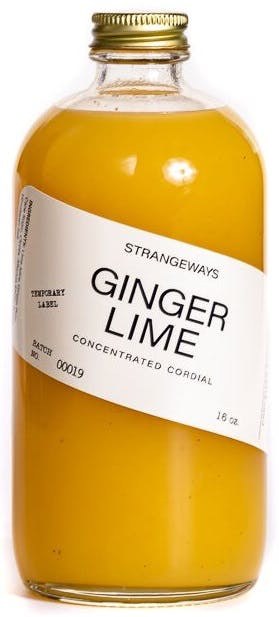 Strangeways Ginger Lime Cordial 16oz - Legacy Wine and Spirits