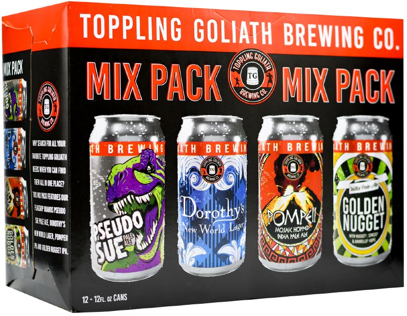 Toppling Goliath Mix Pack 12pk 12oz Can - Legacy Wine and Spirits