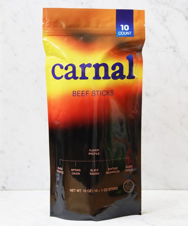 Carnal Beef Sticks, 10 x 1oz sticks - DeLAURENTI