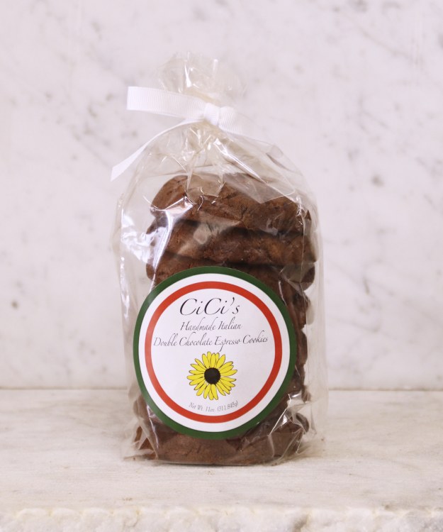 Cici's Chocolate Espresso Cookies, 8oz - DeLAURENTI