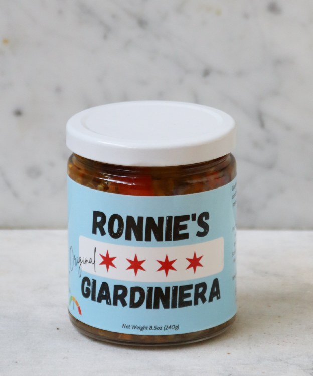 Ronnie's Giardiniera, 8.5oz - DeLAURENTI