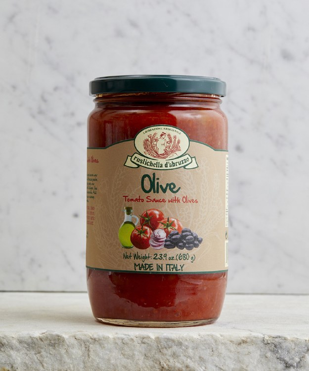 Rustichella d'Abruzzo Olive Tomato Sauce, 680g - DeLAURENTI