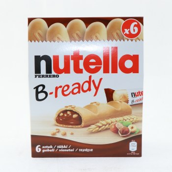 Nutella B-ready Wafers - HarvesTime Foods