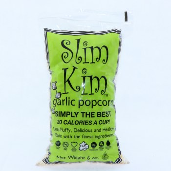 Slim Kim Garlic Popcorn - HarvesTime Foods