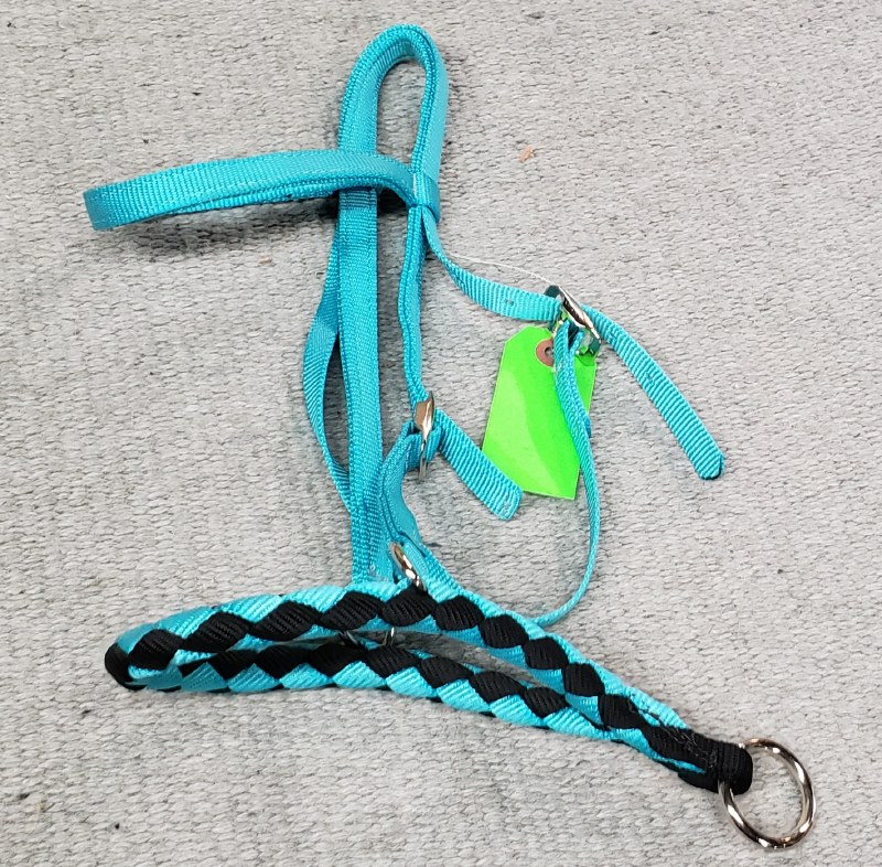 Miniature Nylon Bosal - Bar T5 Trailers & Tack