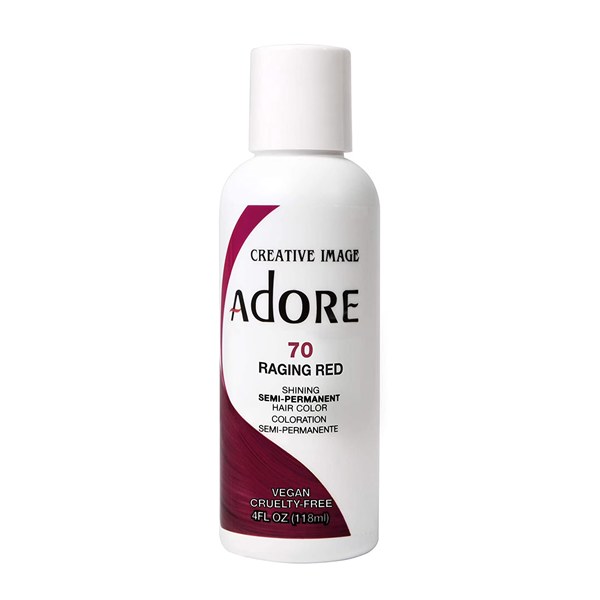 Adore Semi-Permanent Hair Color - 070 - Raging Red - Beauty Depot Online