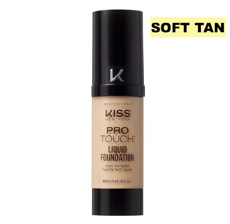 Kiss New York Professional Pro Touch Liquid Foundation 1.01oz #KPLF215 ...