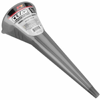 Clear Long Reach Funnel 1 Pt. - Big Tool Store LLC