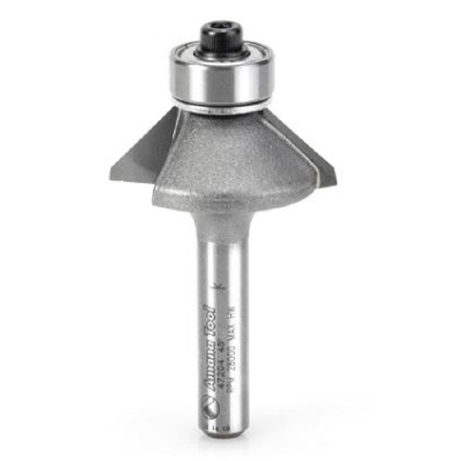 BEVEL BIT 45º 1/4 SHANK - Big Tool Store LLC