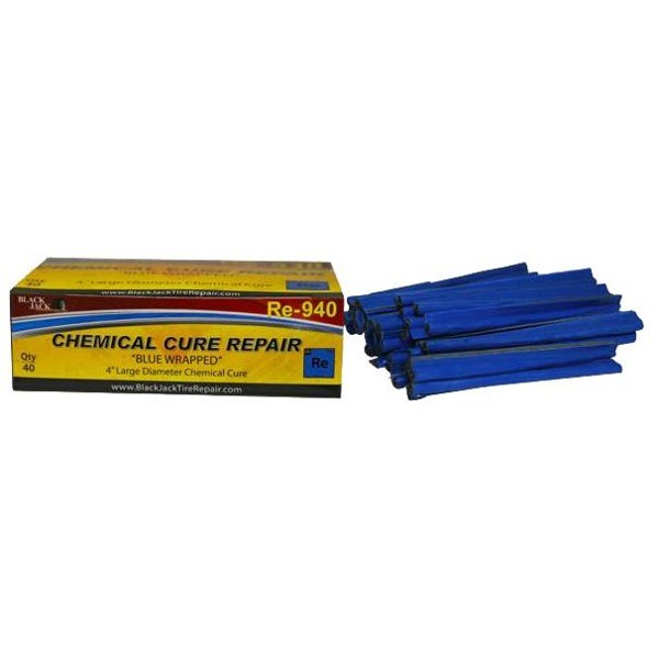 4" LARGE CHEMICAL CURE BLUE WRAPPED 40 PCS - Big Tool Store LLC