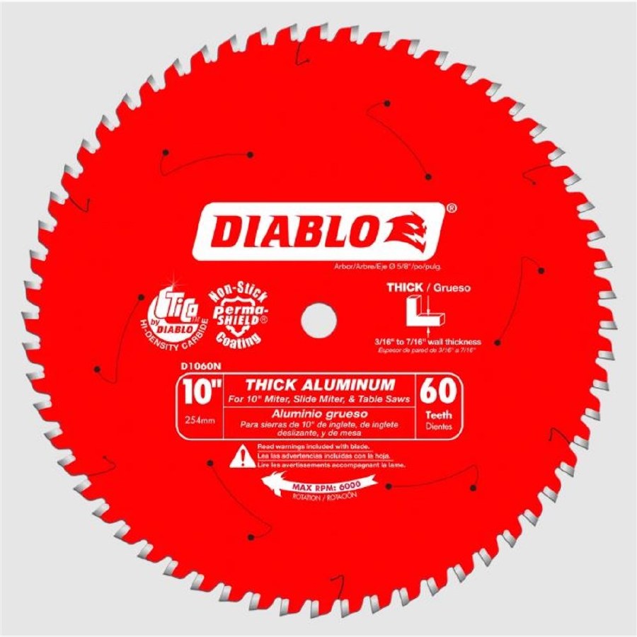 10 X60 DIABLO NF CSB 5/8 BORE - Big Tool Store LLC