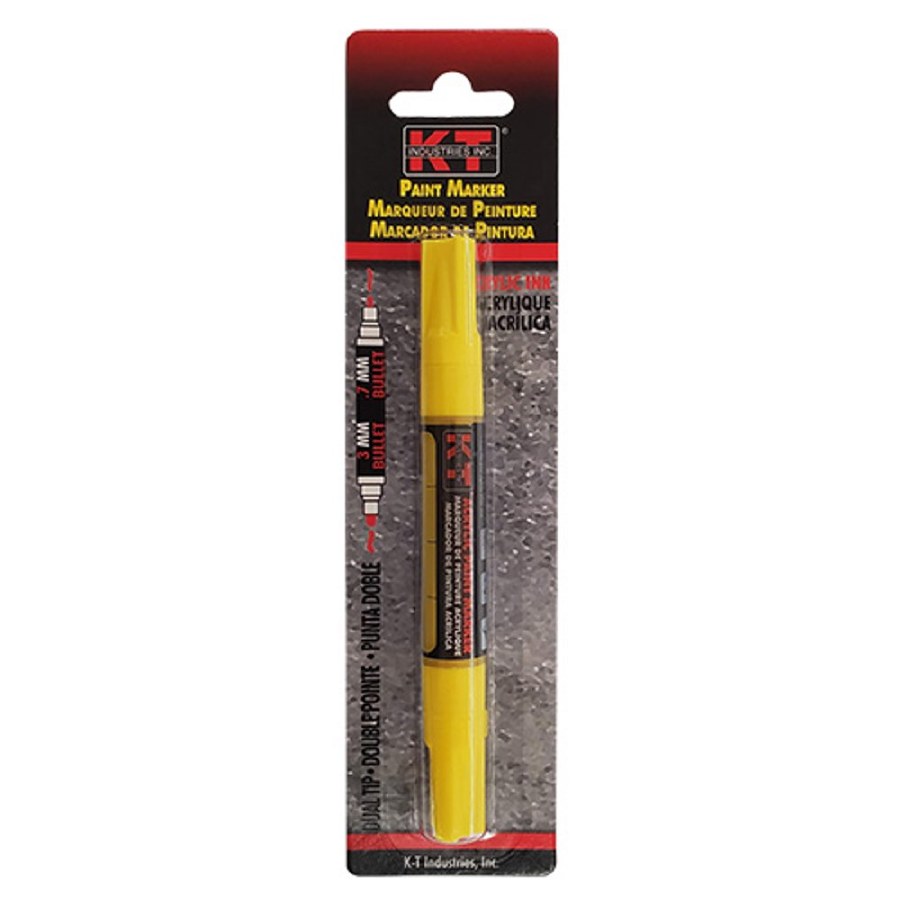 DUAL TIP ACRLC PAINT MARKER YW - Big Tool Store LLC