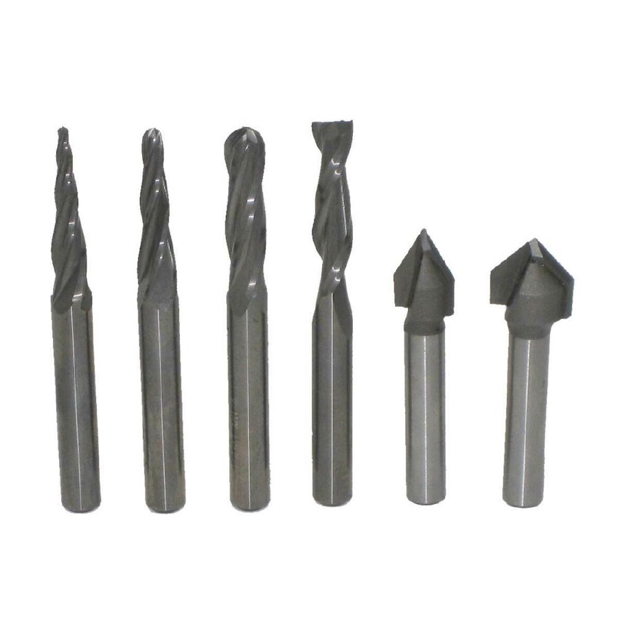 6PC STARTER BIT SET CARBIDE - Big Tool Store LLC
