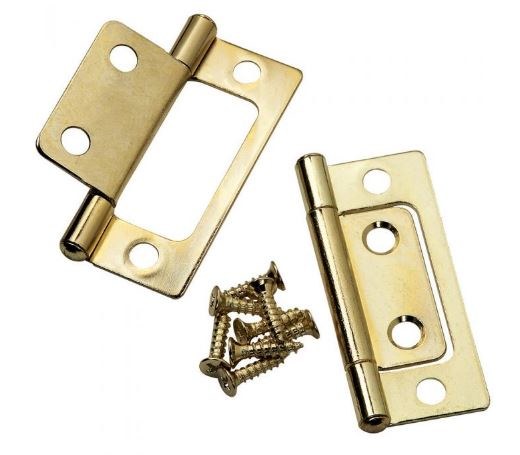 "BRONZE NO-MORTISE HINGE 3""" - Big Tool Store LLC