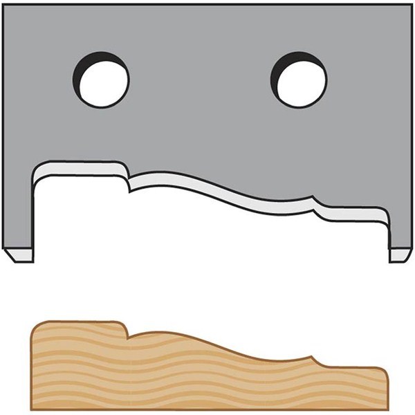 2" CASING MOULDING KNIFE 2PC - Big Tool Store LLC