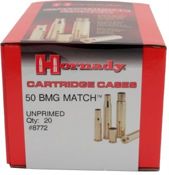 50 BMG Hornady Cases 20/bx - ReloadingEverything