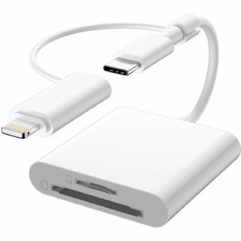 Smart SMCL1 Card Reader SD/microSD Lightning + Type-C - Conns Cameras