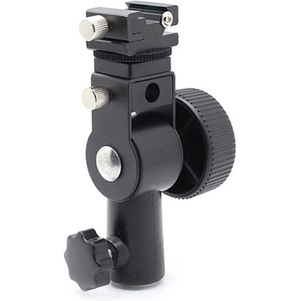 Godox Type D Flash Speedlight Mount & Umbrella Holder for 1/4" Screw or ...
