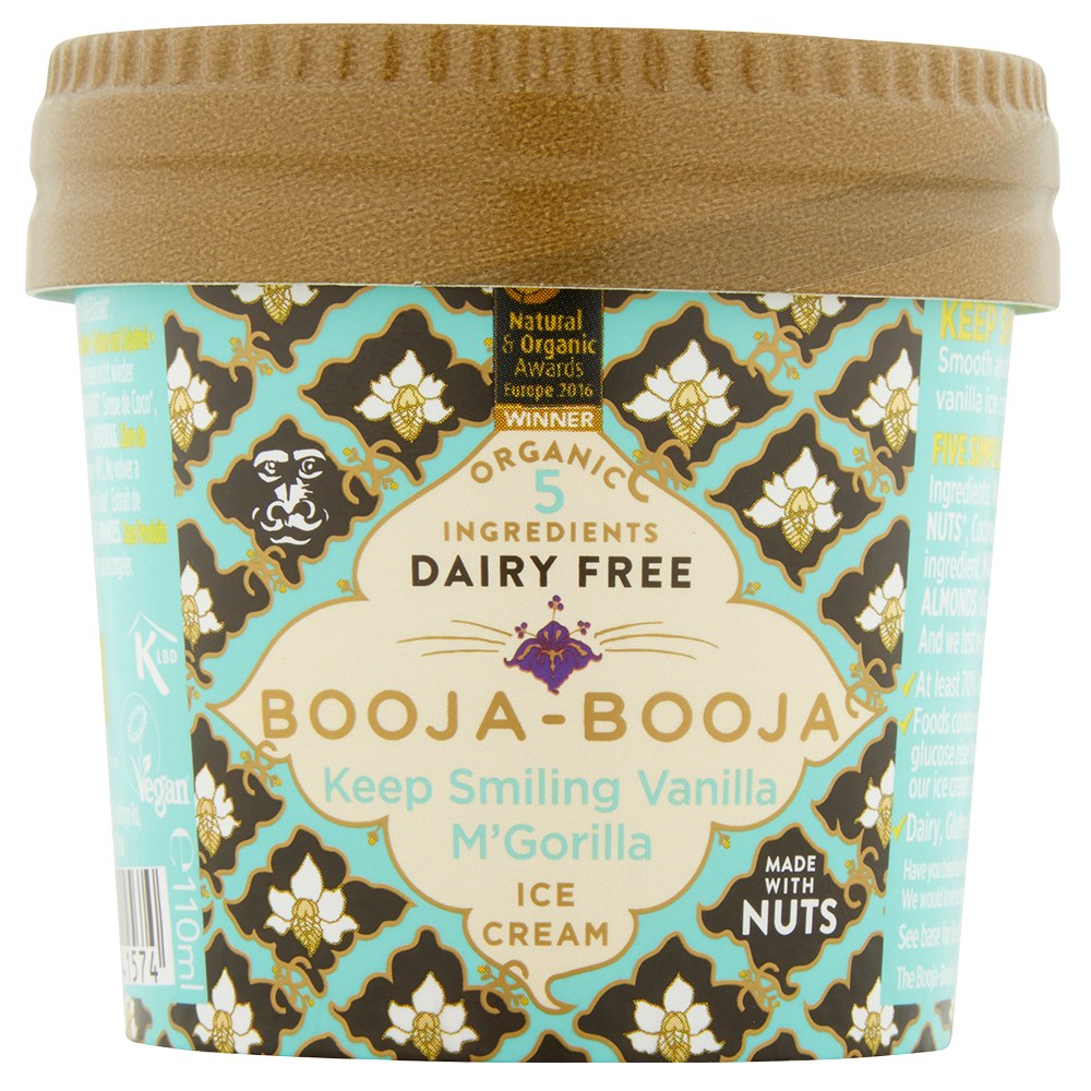 Booja Booja Vanilla Ice Small Tubs - Fairhaven Wholefoods Ltd