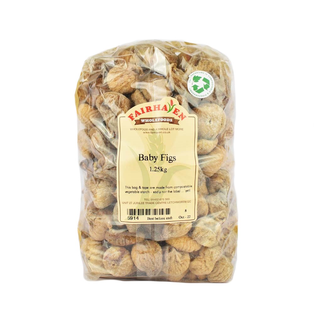 Fairhaven Wholefoods Baby Figs 1250g - Fairhaven Wholefoods Ltd