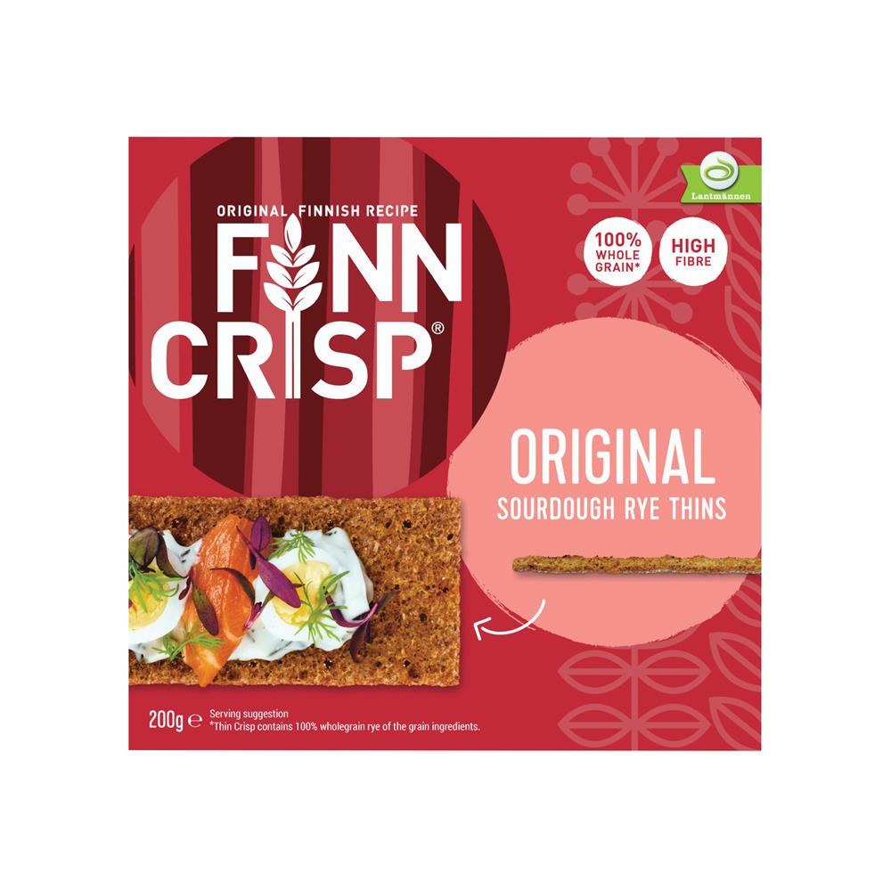 Finn Crispbread Original Rye - Fairhaven Wholefoods Ltd