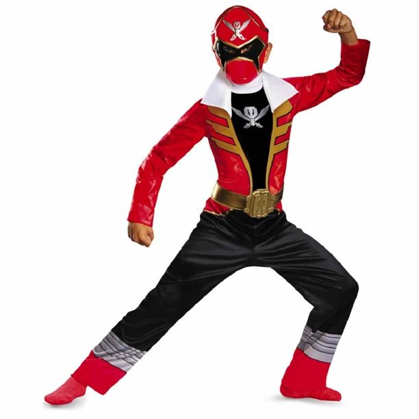 Power Rangers Red Ranger Child Large - Champion Party Supply
