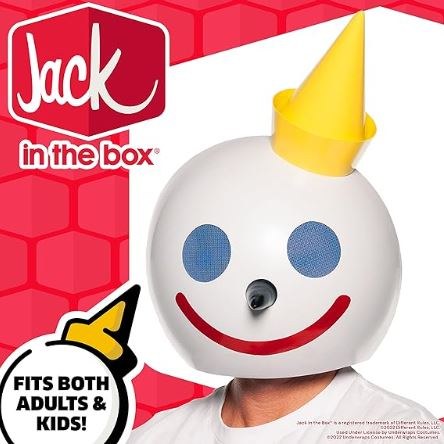 Mask Jack-in-the-Box Head - Champion Party Supply