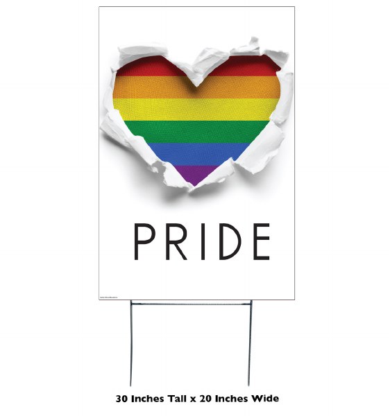 Yard Sign Pride - Champion Party Supply