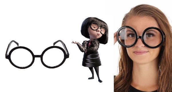 Edna Mode Character Glasses - Champion Party Supply