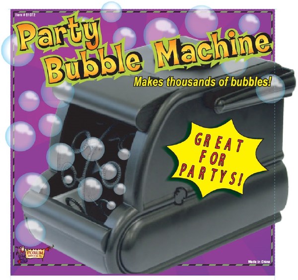 Battery Powered Bubble Machine - Champion Party Supply