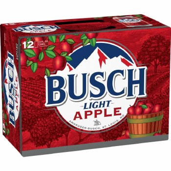 Busch Light Apple 12 Pack Cans - The Liquor Book