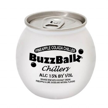 Buzzballz Chillers Pineapple Chiller 187ml - The Liquor Book