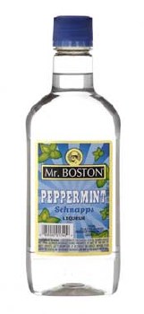 Mr Boston Peppermint Schnapps 750ml Plastic - The Liquor Book