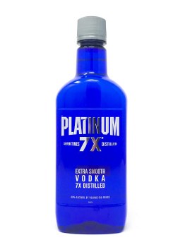 Platinum 7x Vodka 750ml Plastic - The Liquor Book