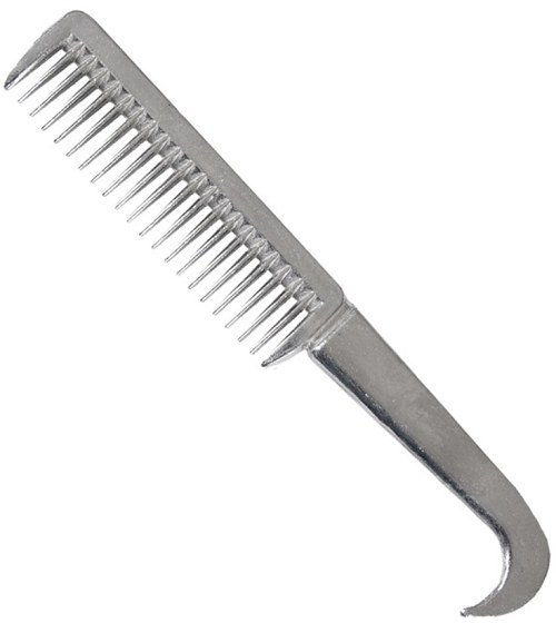 Aluminum Pulling Comb w/Handle - Equine Tack&Nutritionals