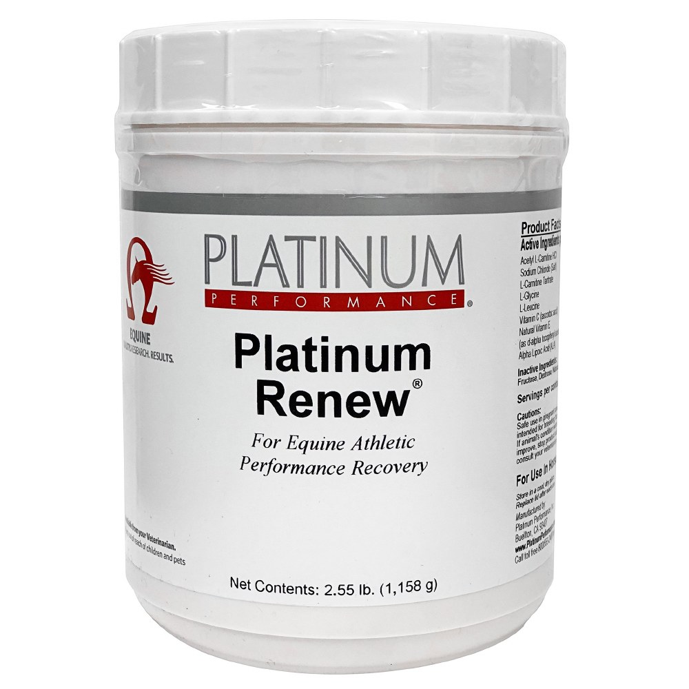 Platinum Renew (2.55lb) - Equine Tack&Nutritionals