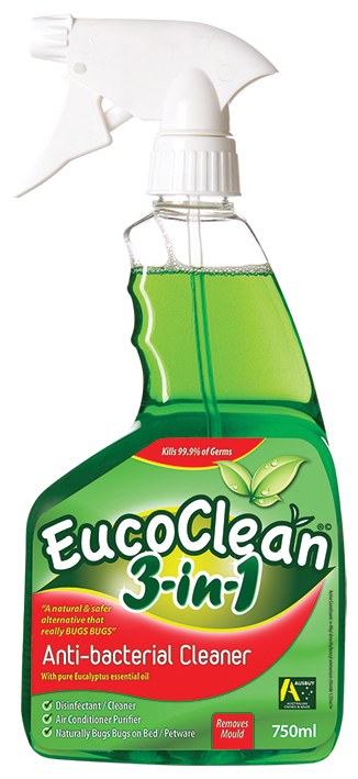 Anti-bacterial Cleaner 3-in-1 Disinfect/Clean/Bed Bugs 750ml - Sunshine ...