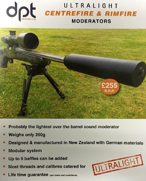 DPT Sound Moderators - Swillington Shooting Supplies