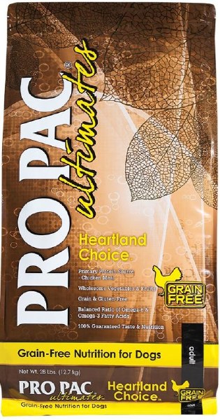 Pro Pac Ultimates Heartland Choice Chicken and Potato Grain Free Dry ...