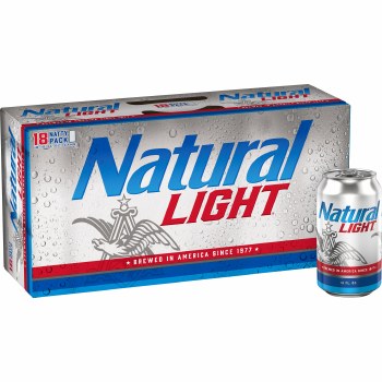 Natural Light 18pk Cans - Town Center Market