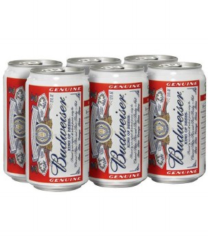 Budweiser Beer In Can 6 pack - Phoenicia Specialty Foods