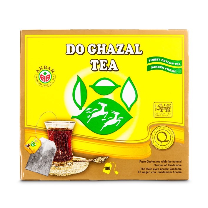 Do Ghazal Tea with Cardamom 100 bag - Phoenicia Specialty Foods