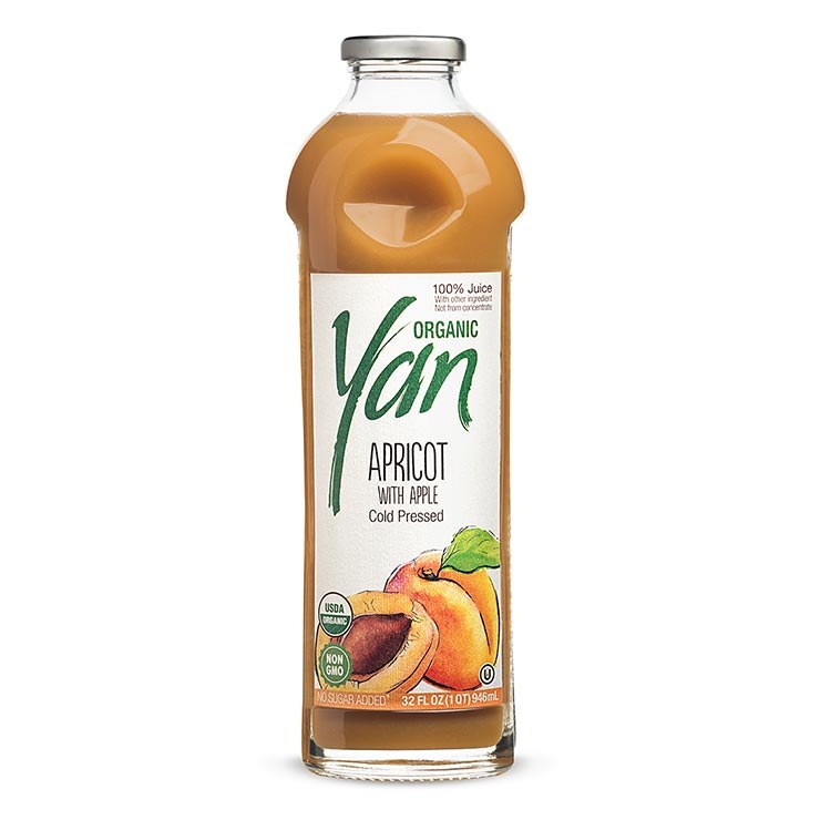 Yan Apricot & Apple Juice 32 oz - Phoenicia Specialty Foods