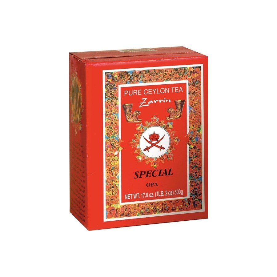 Zarrin Ceylon Tea (Red Box) 500g - Phoenicia Specialty Foods