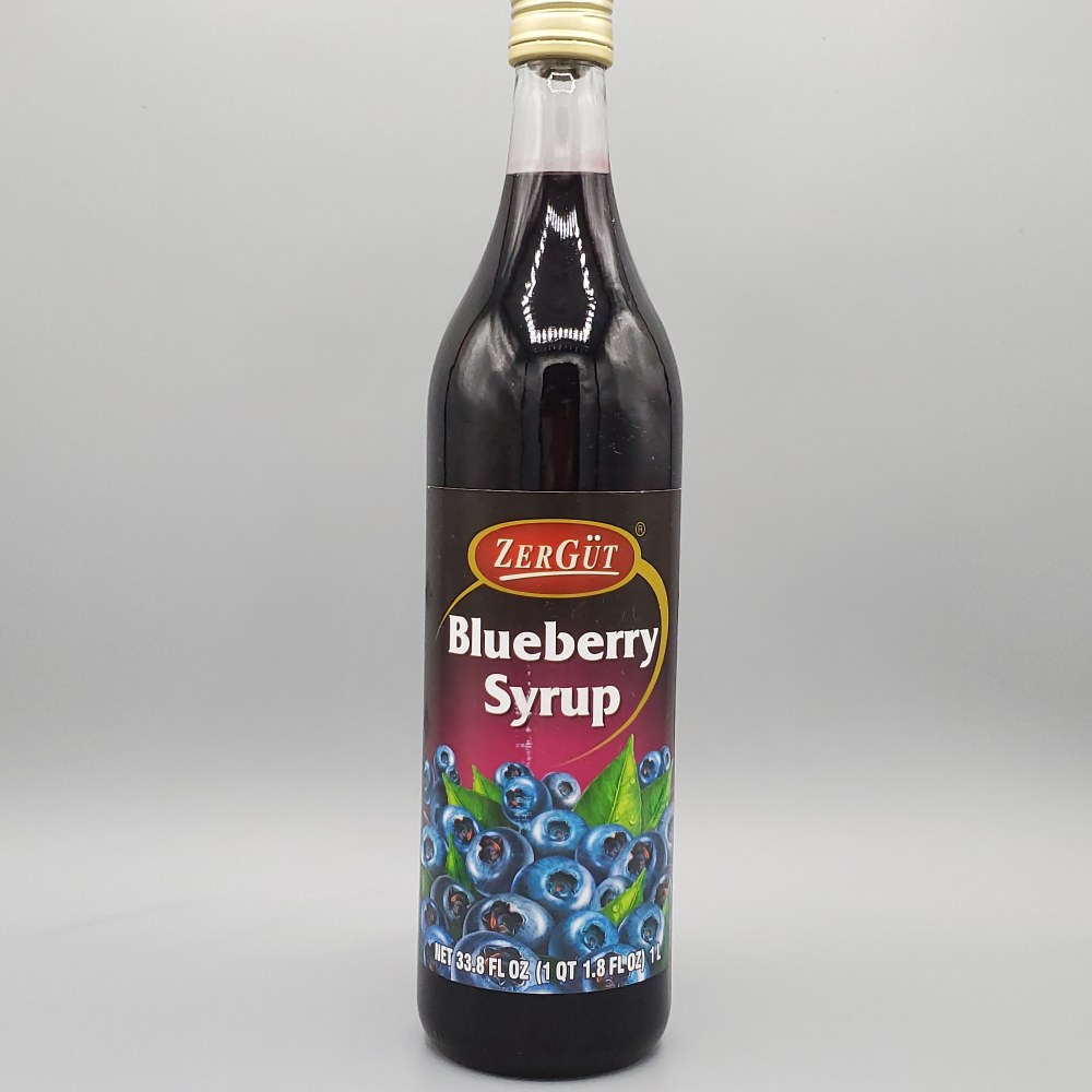 Zergut Blueberry Syrup 33 oz - Phoenicia Specialty Foods