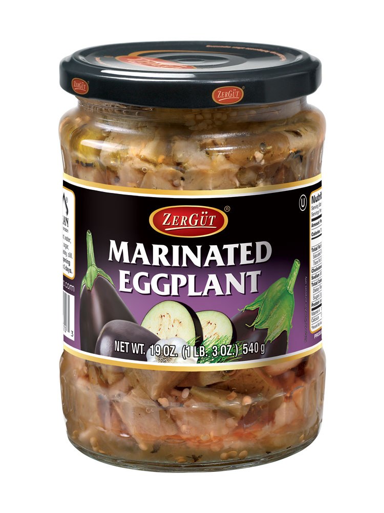 Zergut Marinated Eggplant 19 oz - Phoenicia Specialty Foods