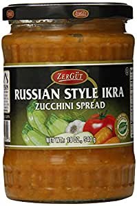 Zergut Russian Style Ikra Zucchini Spread 19 oz - Phoenicia Specialty Foods