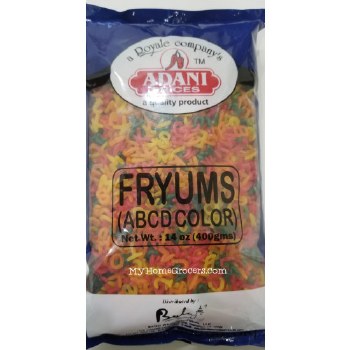 Adani Fryums ABCD Colour 14oz - SWADESHI PLAZA